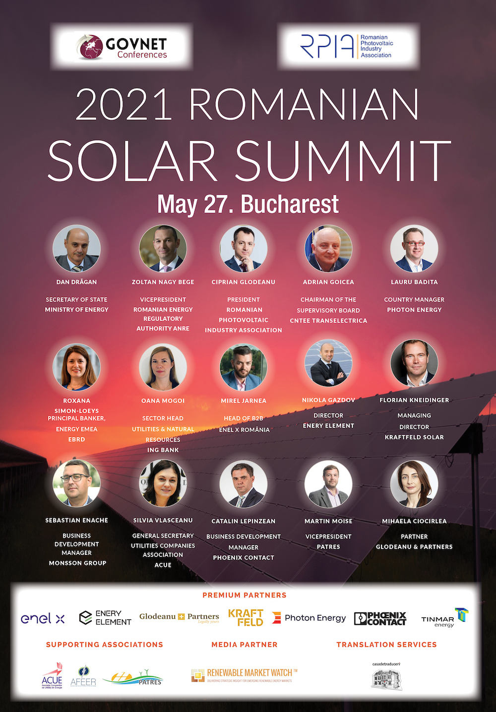 2021 Romanian Solar Summit Meet the PV Market